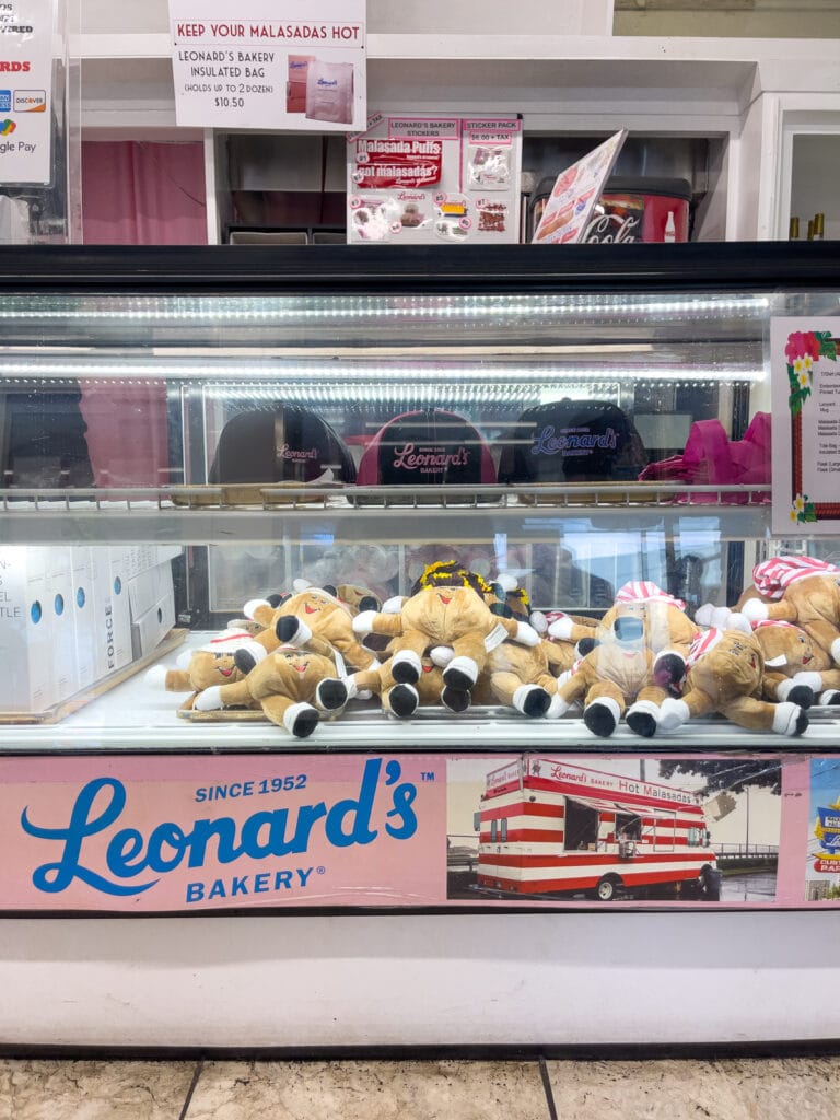 Malasadas at Leonard's Bakery in Honolulu, Hawaii