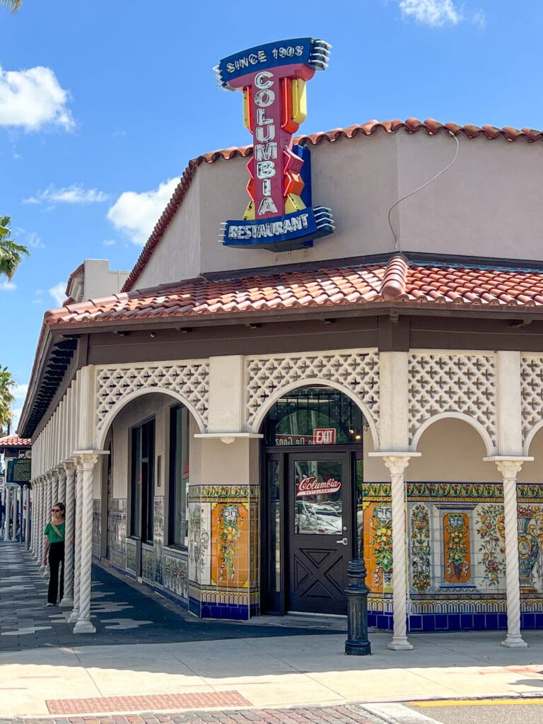 Columbia Restaurant in Tampa, a Historic Place to Eat